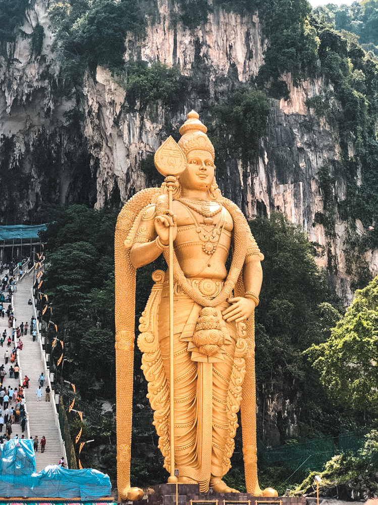 Batu templis un dzīve KL. Malaizija